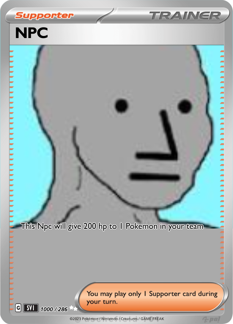 NPC - memeguy | Pokécardmaker.net