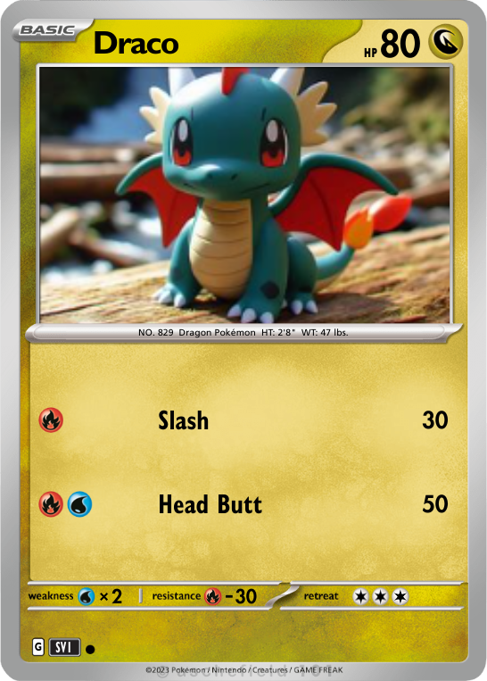 Draco - miasanmia | Pokécardmaker.net