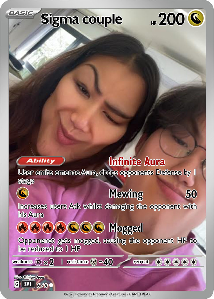 Sigma couple - minjay | Pokécardmaker.net