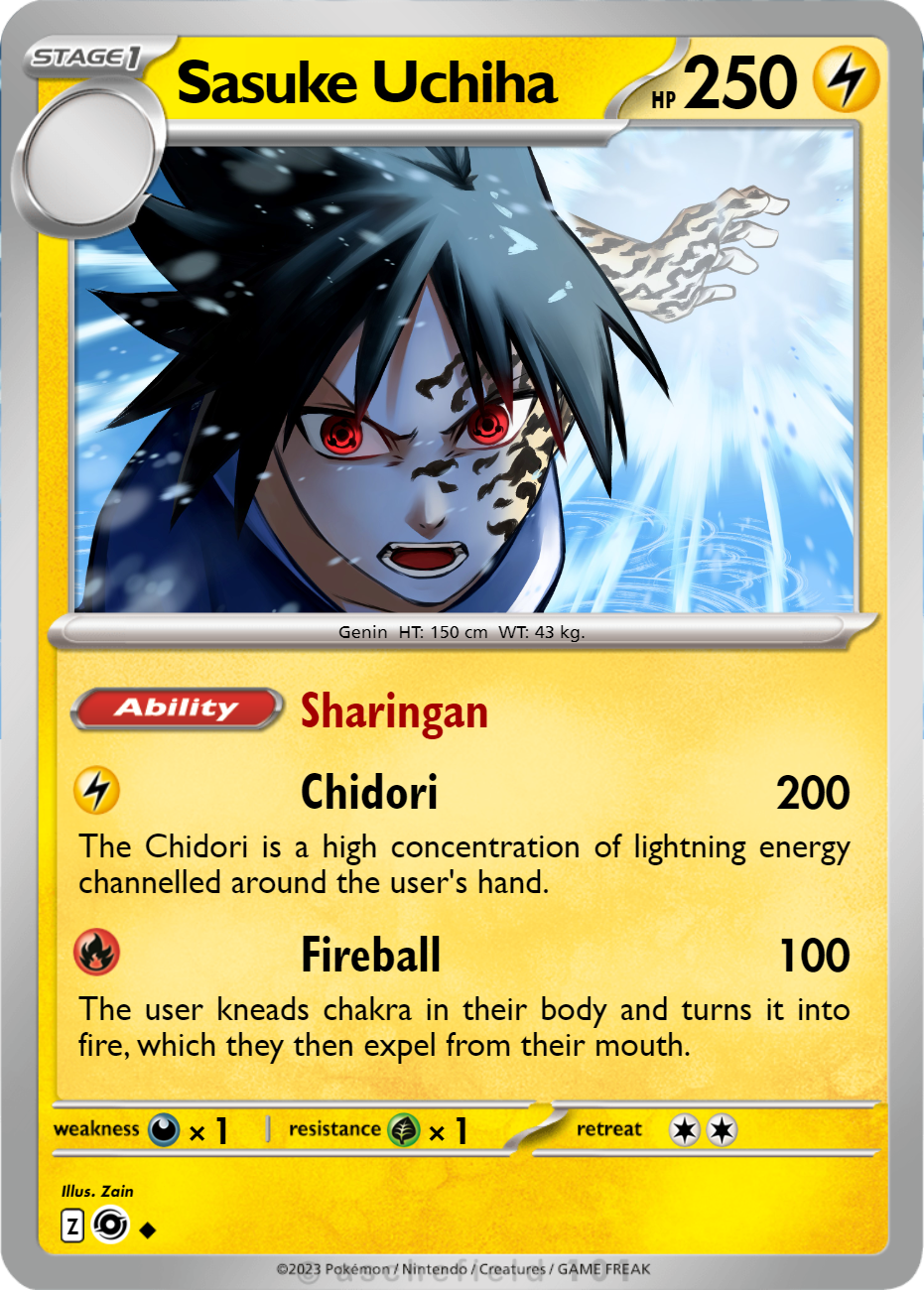 Sasuke Uchiha - mohammadzain | Pokécardmaker.net