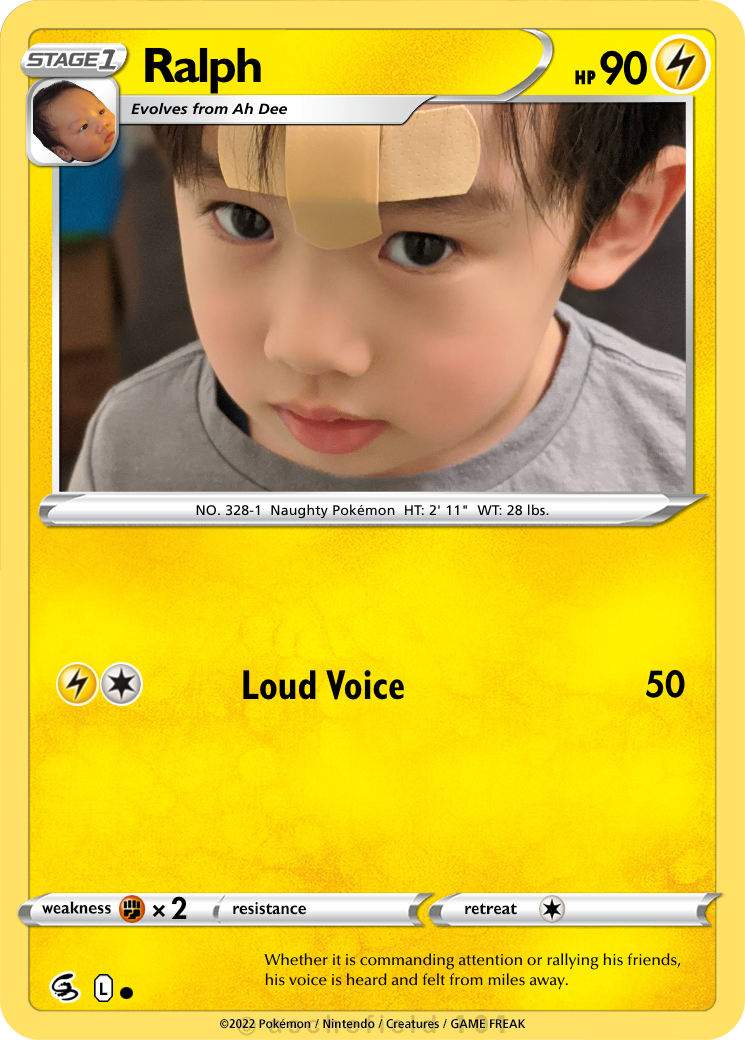 Ralph - monkeychie | Pokécardmaker.net
