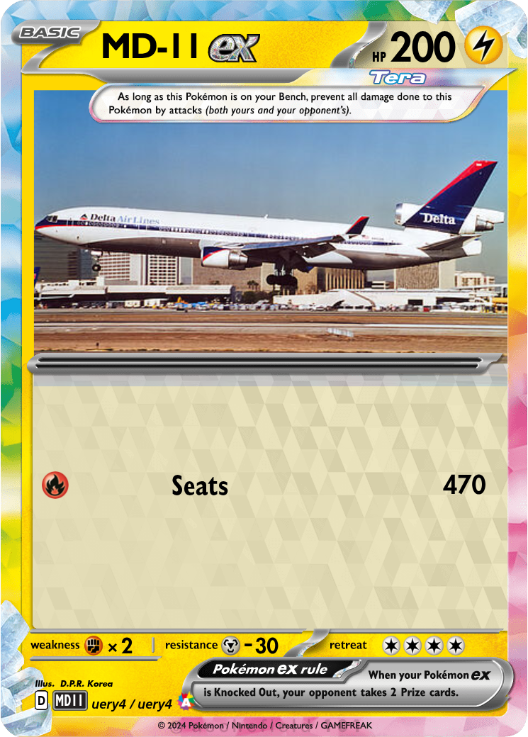MD-11 - mt64493 | Pokécardmaker.net