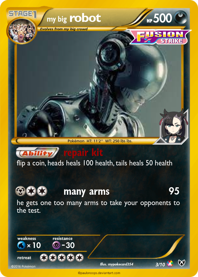 robot - mypokecards354 | Pokécardmaker.net