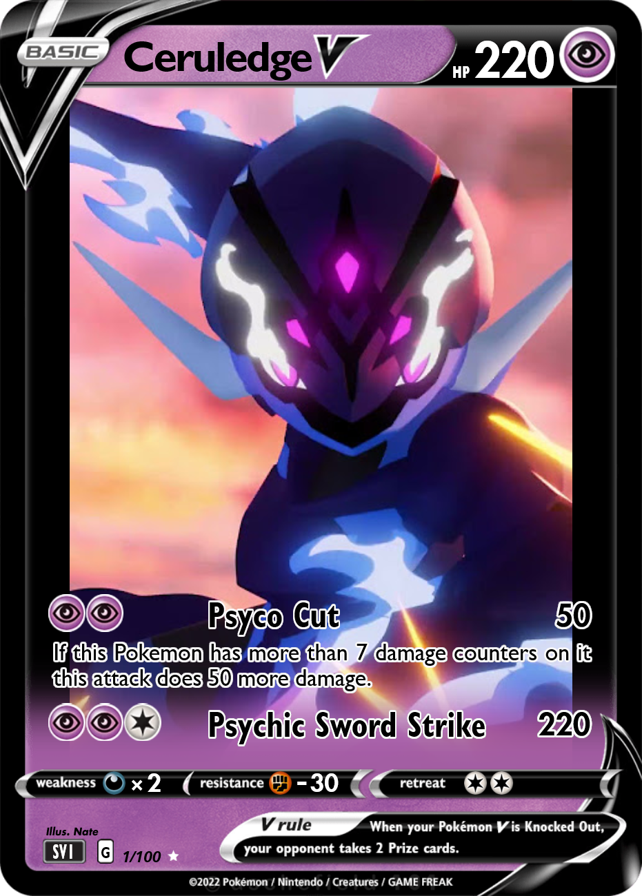 Ceruledge - nateb13 | Pokécardmaker.net