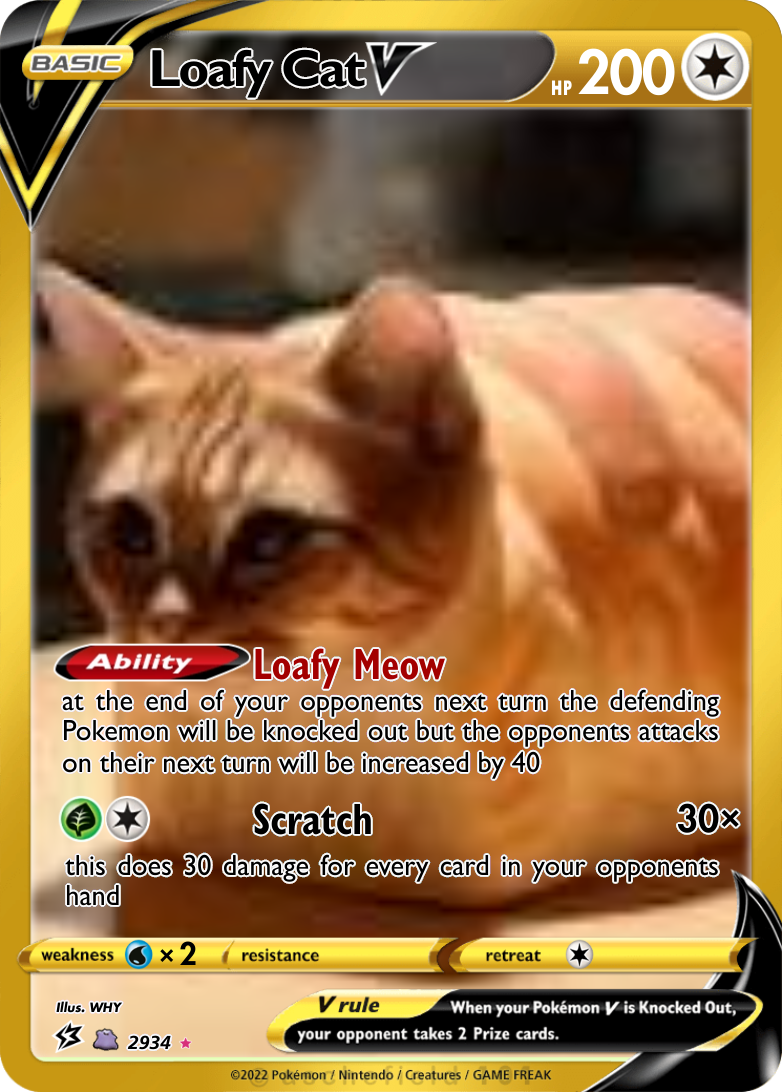 Loafy Cat - nesa123j | Pokécardmaker.net