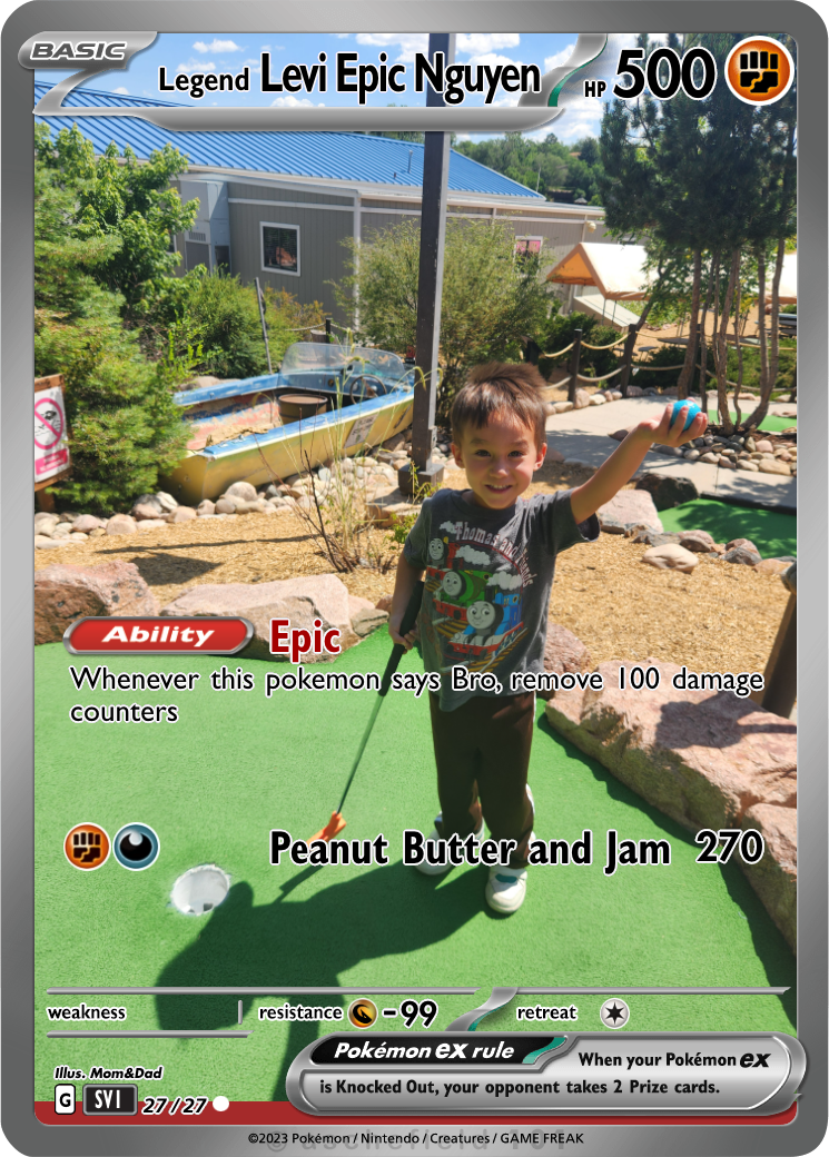 Levi Epic Nguyen - nguyen27 | Pokécardmaker.net