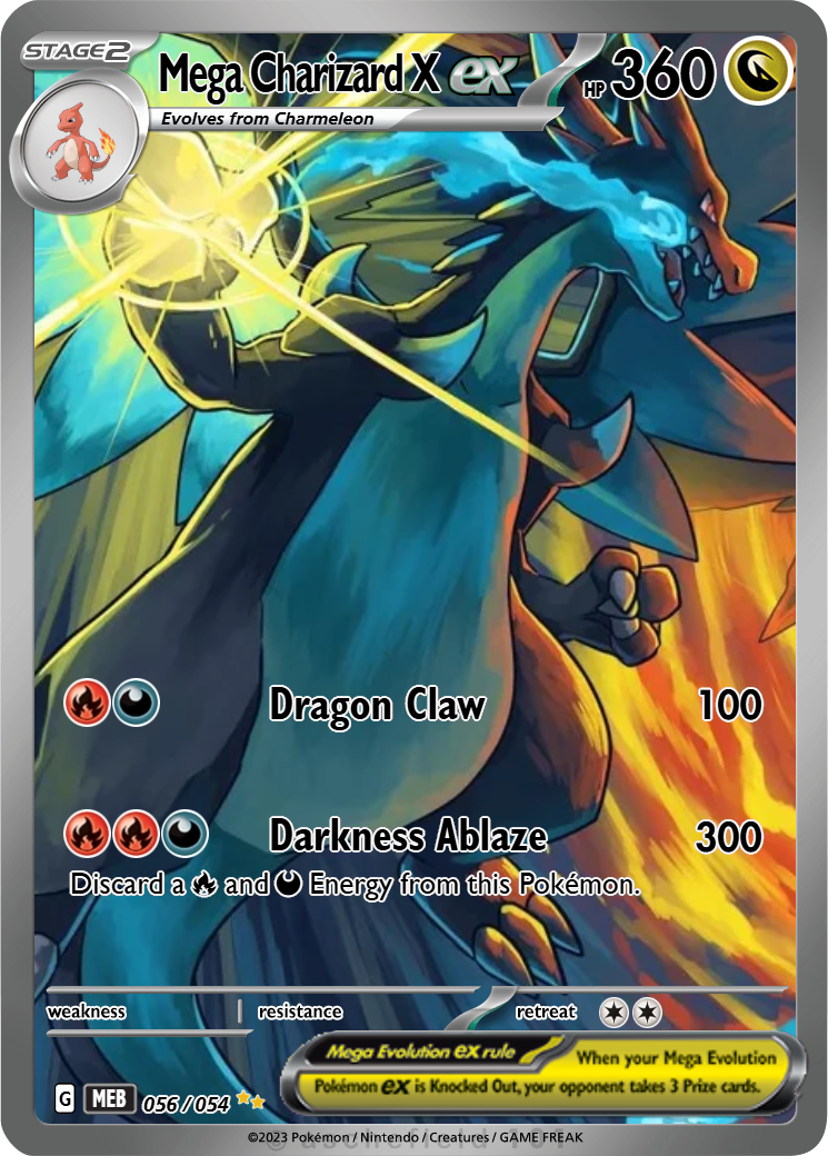 Mega Charizard X - no_7757 | Pokécardmaker.net