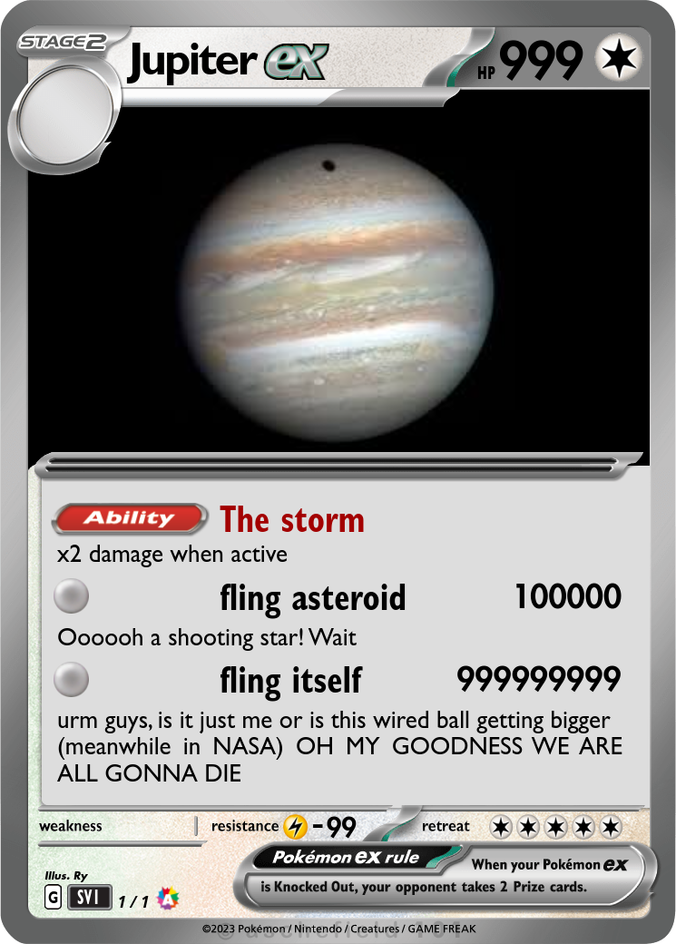Jupiter - noobeas | Pokécardmaker.net