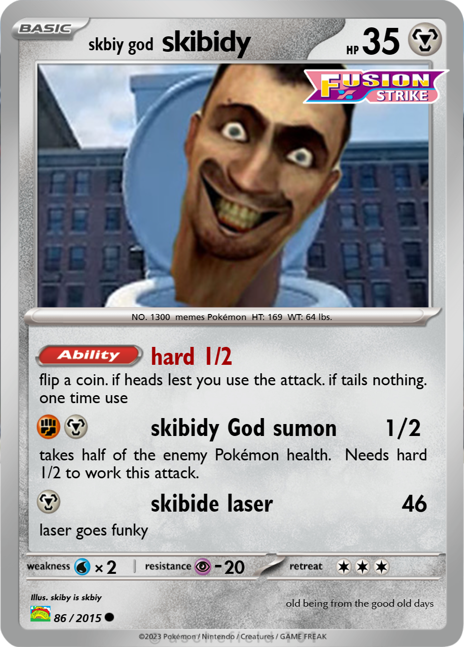 skibidy - north2am | Pokécardmaker.net