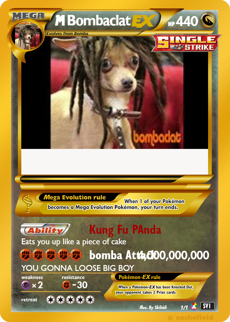Bombaclat - pancakeguy12 | Pokécardmaker.net