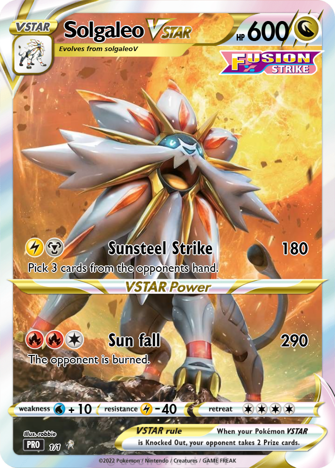 Solgaleo - pandy | Pokécardmaker.net