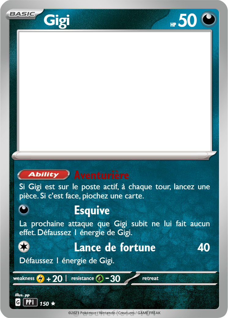 Gigi - petitprince | Pokécardmaker.net