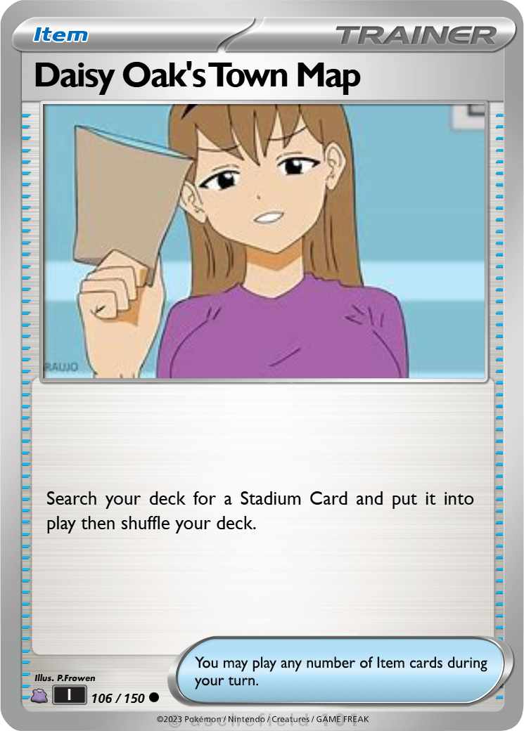 Daisy Oak's Town Map - pfrowen | Pokécardmaker.net