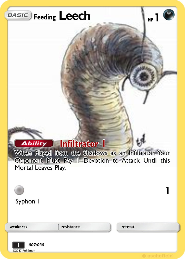 Leech - pfrowen | Pokécardmaker.net