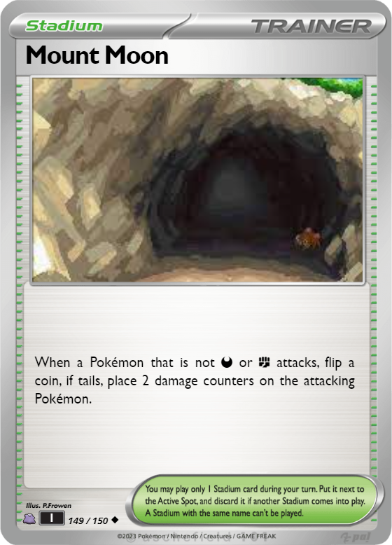 Mount Moon - pfrowen | Pokécardmaker.net