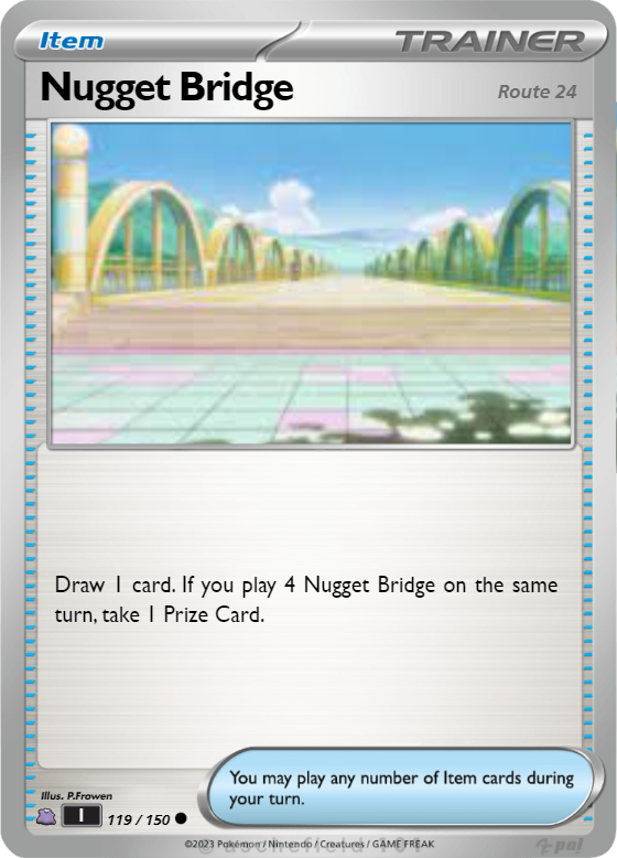 Nugget Bridge - pfrowen | Pokécardmaker.net