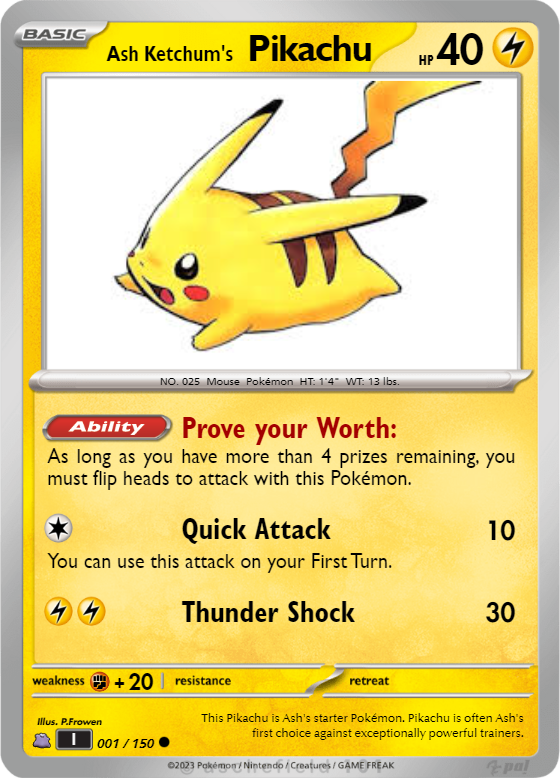 Pikachu - pfrowen | Pokécardmaker.net