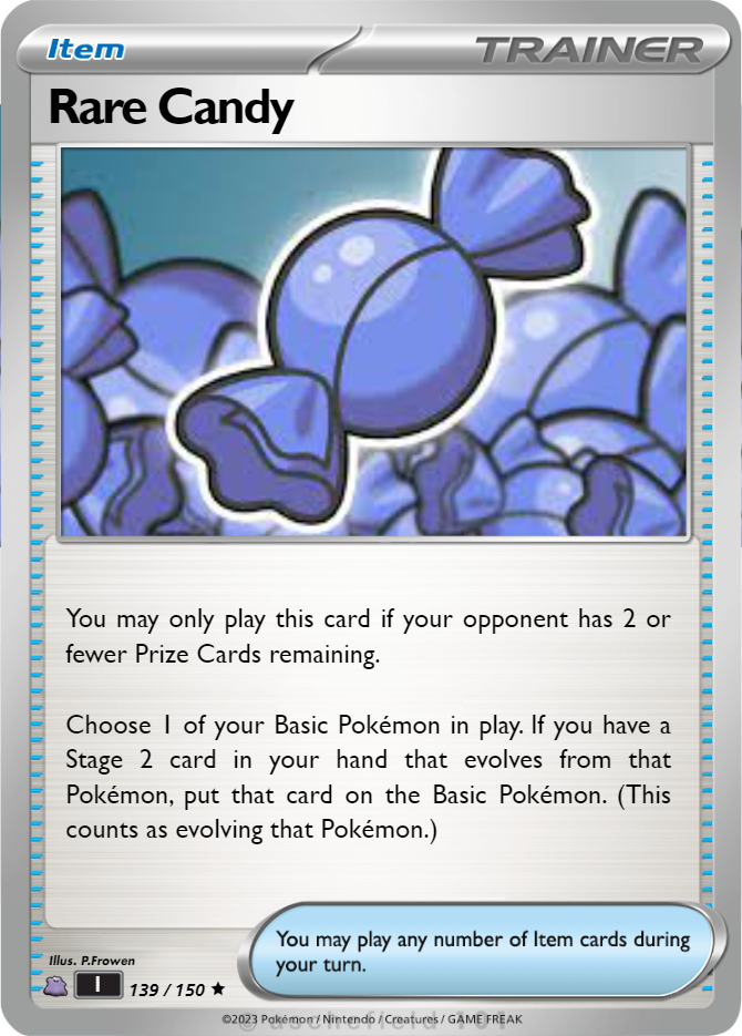 Rare Candy - pfrowen | Pokécardmaker.net
