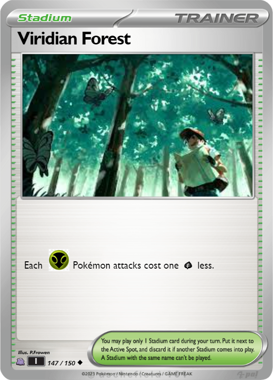 Viridian Forest - pfrowen | Pokécardmaker.net