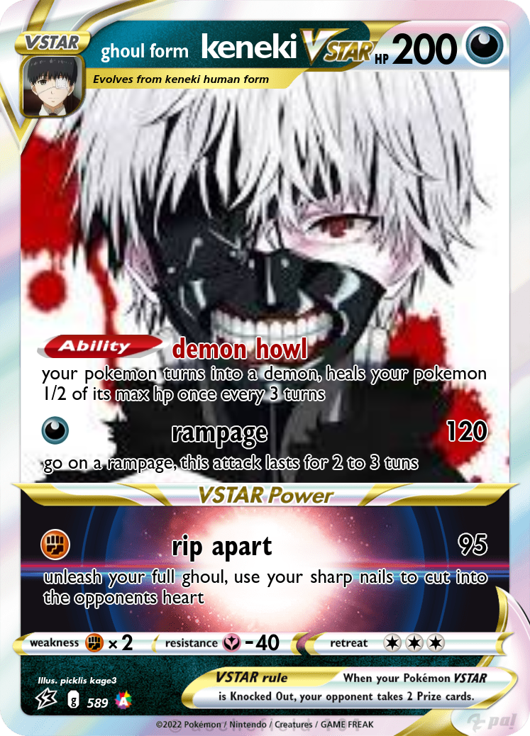keneki - picklis_kage3 | Pokécardmaker.net