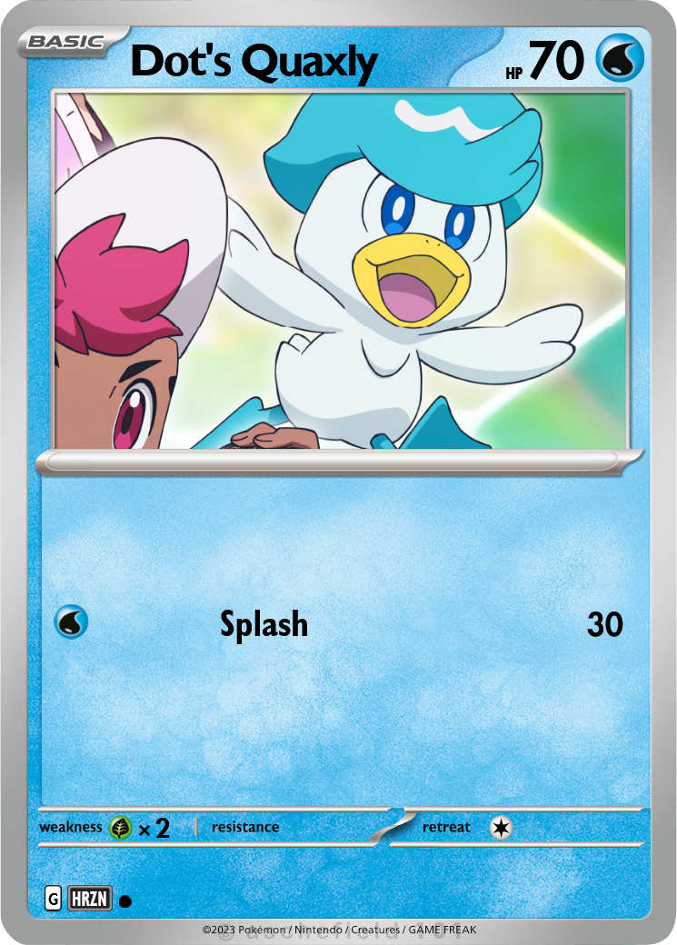 Dot's Quaxly - pikaaaaaaaa | Pokécardmaker.net