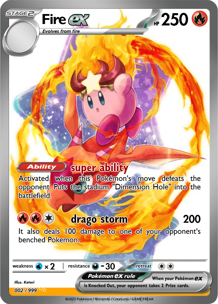 Fire - pikumin25 | Pokécardmaker.net