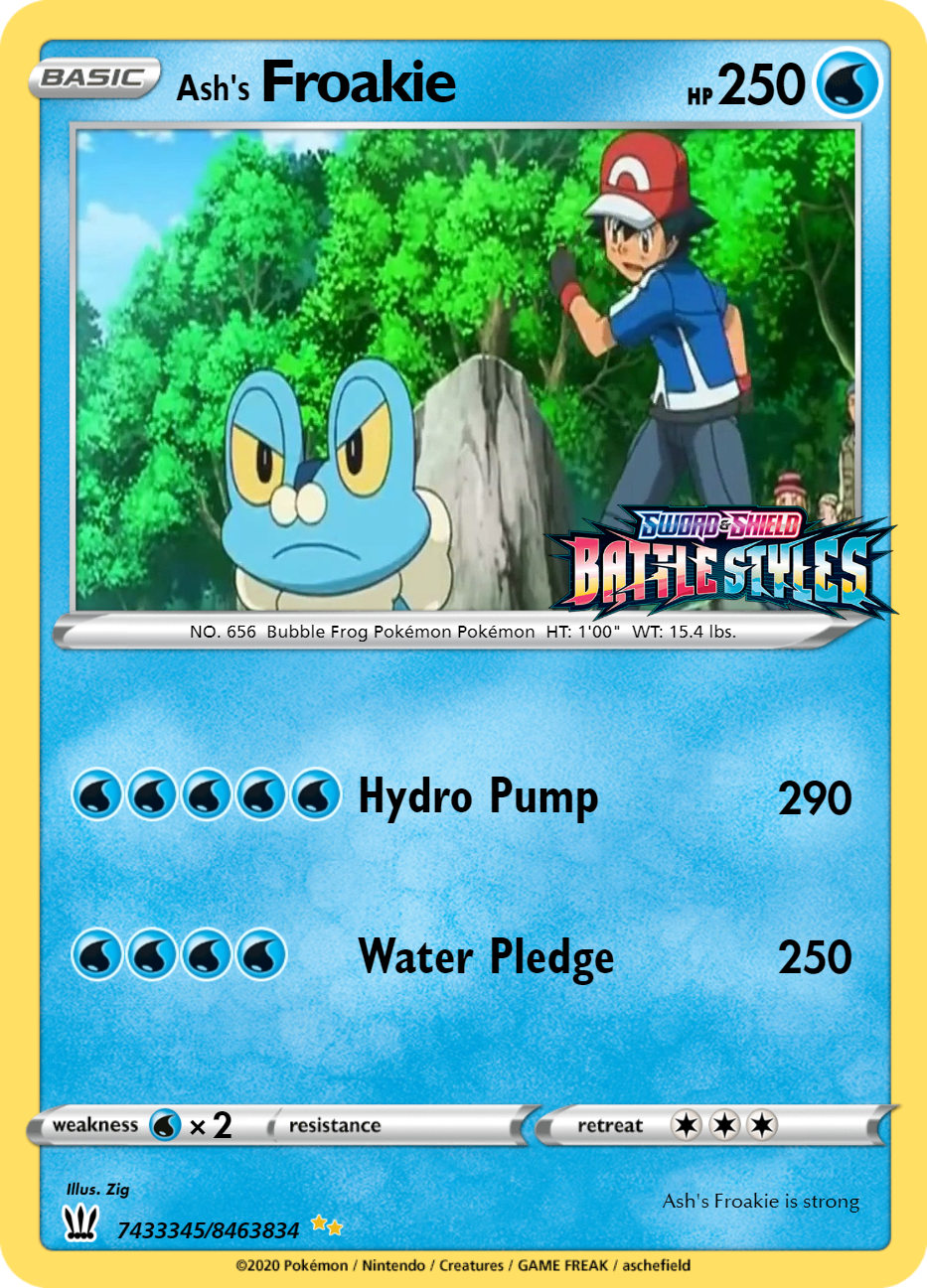 Froakie - pokemon11112013 | Pokécardmaker.net
