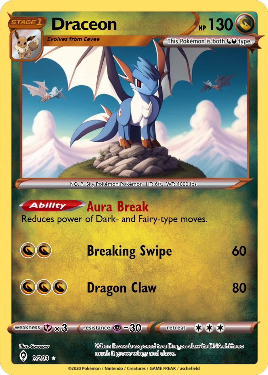 Draceon - pokemonfan1 | Pokécardmaker.net