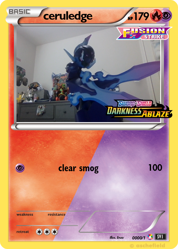 ceruledge - pokemonmaster814 | Pokécardmaker.net