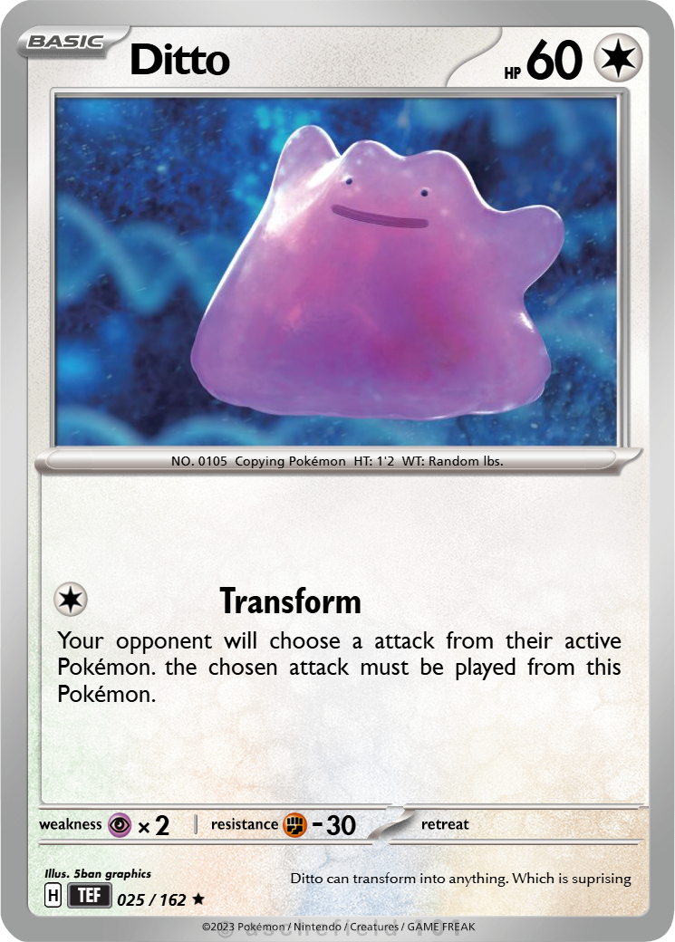 Ditto - pokemonvmaker | Pokécardmaker.net