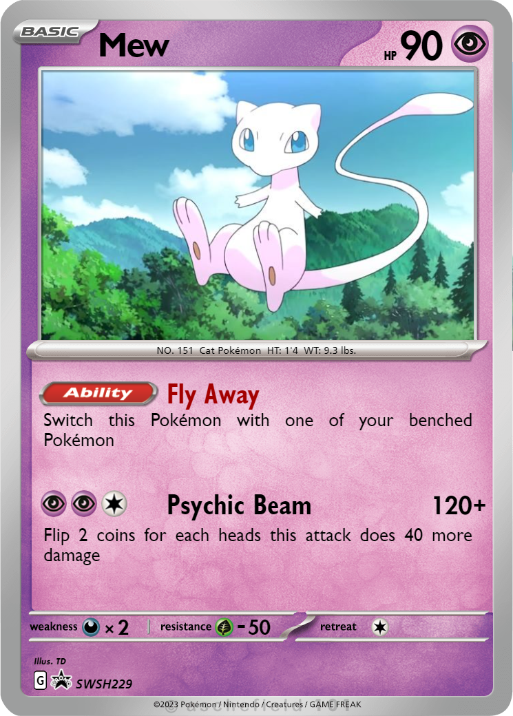 Mew - porosd | Pokécardmaker.net