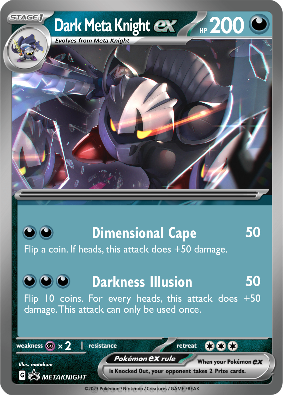 Dark Meta Knight - potato_land | Pokécardmaker.net