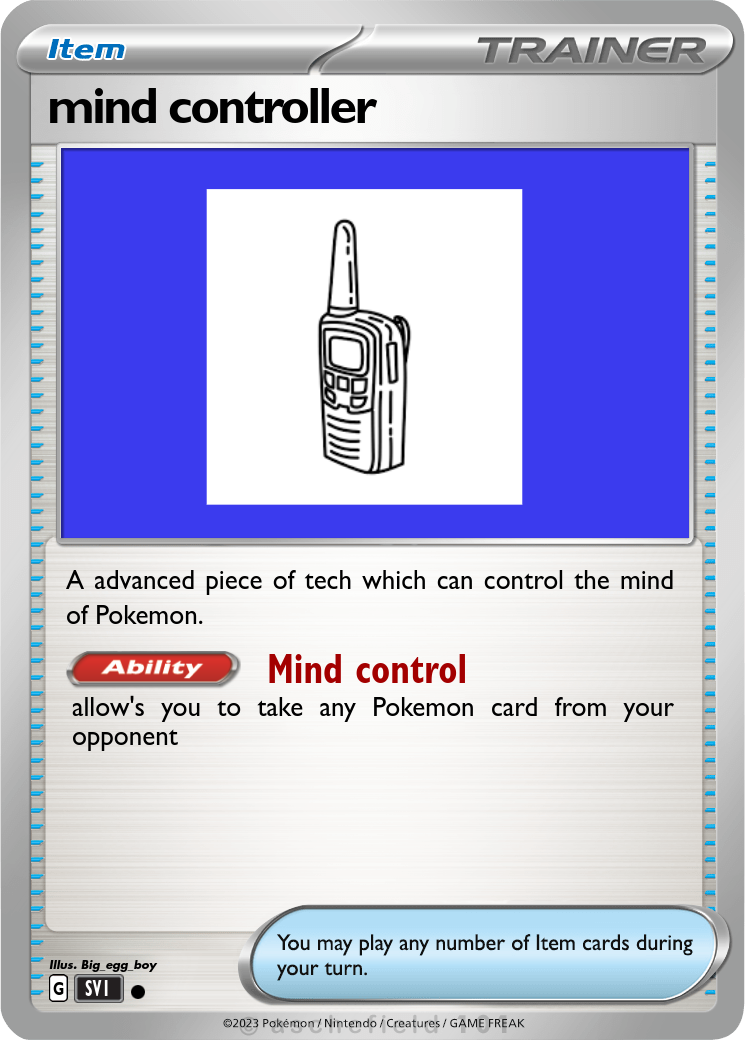 mind controller - potatokid | Pokécardmaker.net