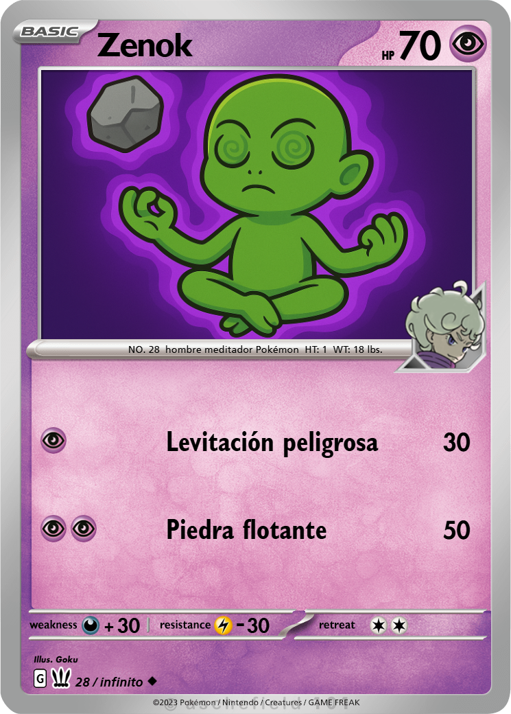 Zenok - progijugon | Pokécardmaker.net