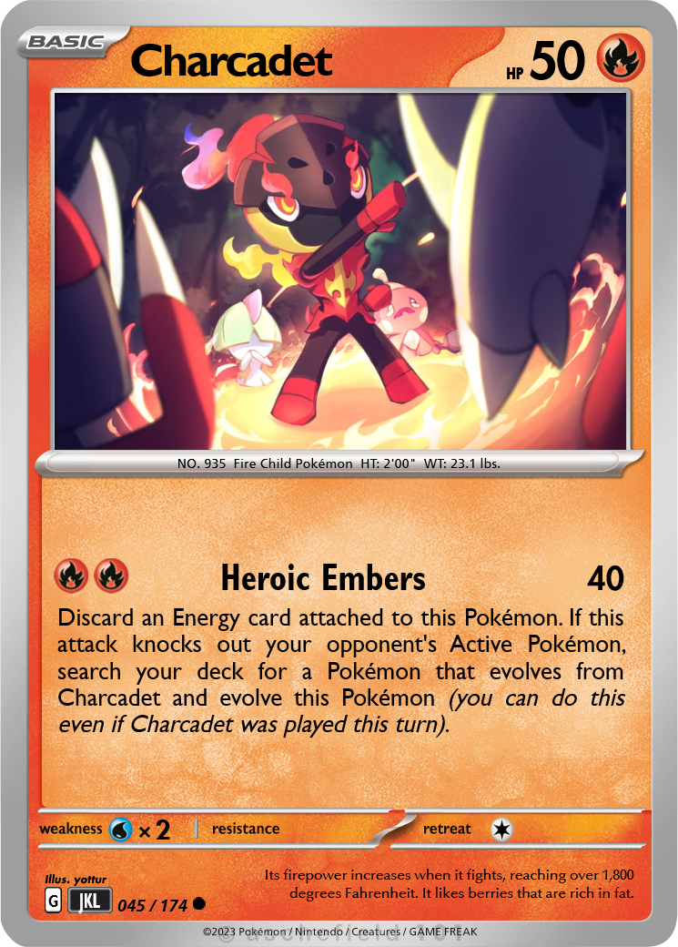 Charcadet - purpletoonlink | Pokécardmaker.net