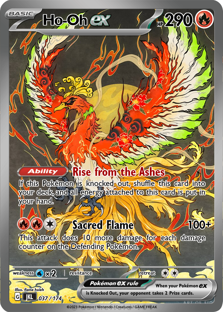 Ho-Oh - purpletoonlink | Pokécardmaker.net