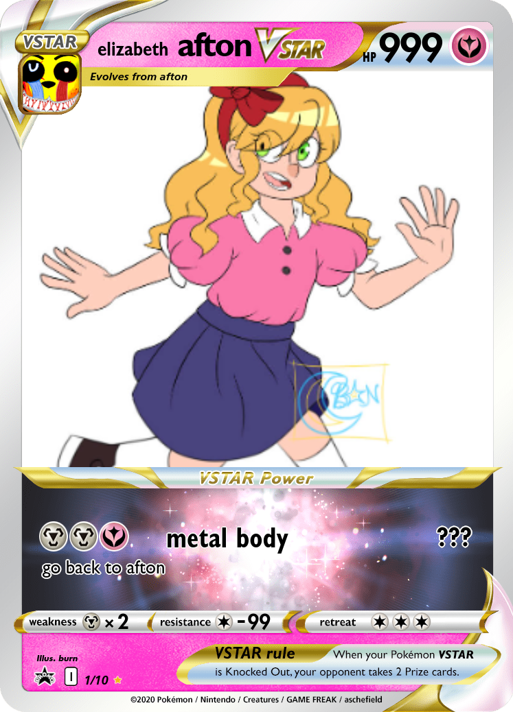 afton - ra133307 | Pokécardmaker.net