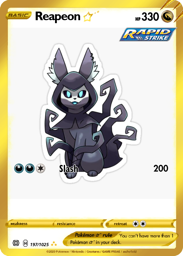 Reapeon - ray2009 | Pokécardmaker.net