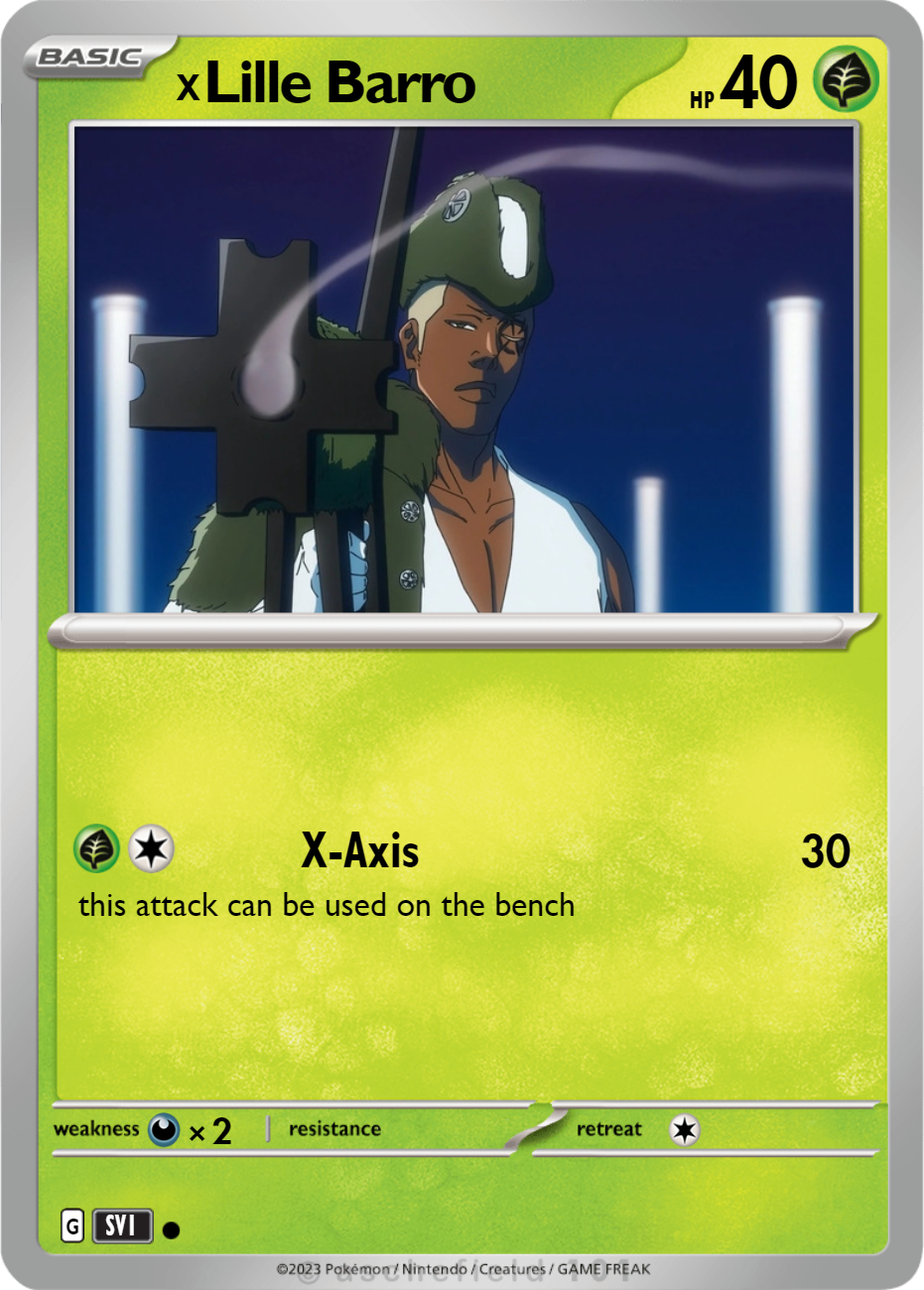 Lille Barro - raymikyu | Pokécardmaker.net