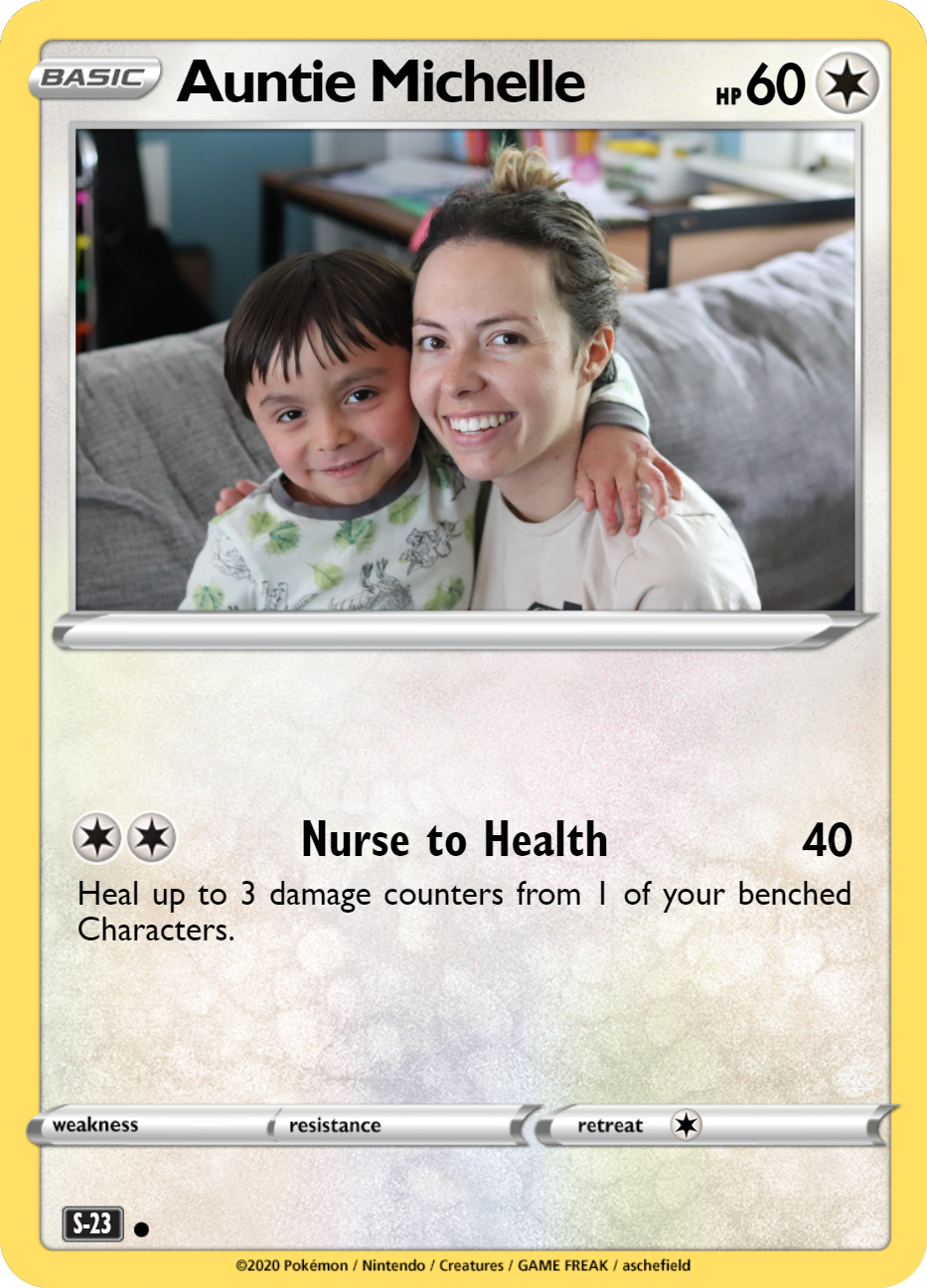 Auntie Michelle - rbcashley | Pokécardmaker.net