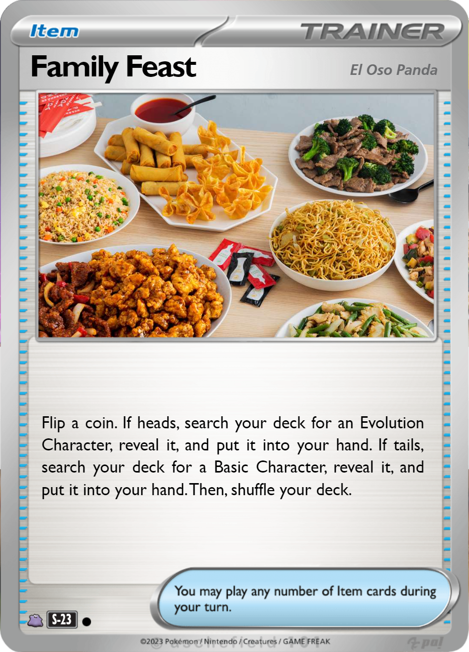 Family Feast - rbcashley | Pokécardmaker.net
