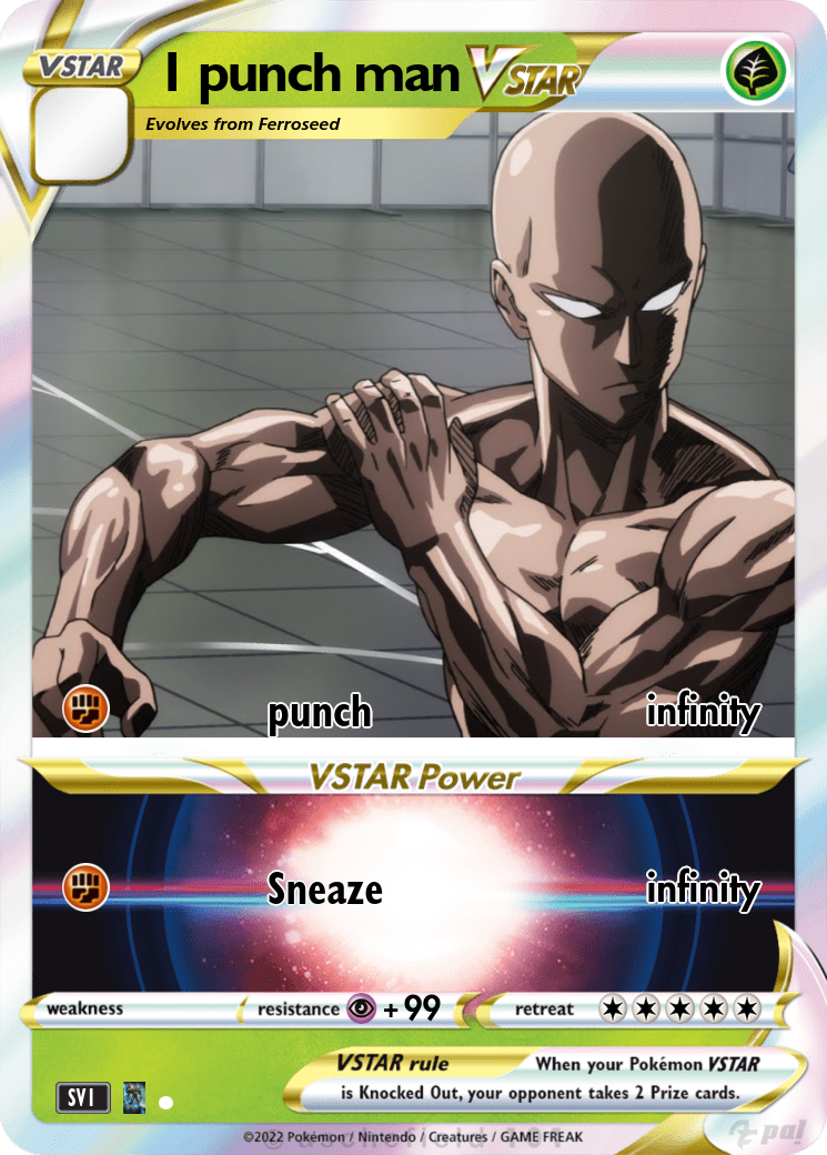 1 punch man - ricky | Pokécardmaker.net