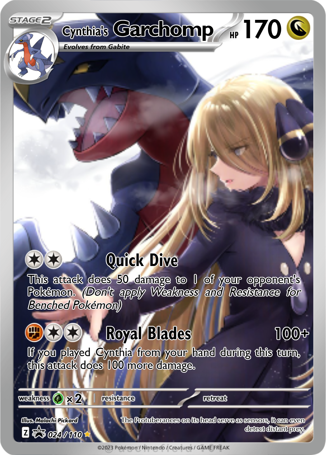 Garchomp - rip_WinterSoldier | Pokécardmaker.net