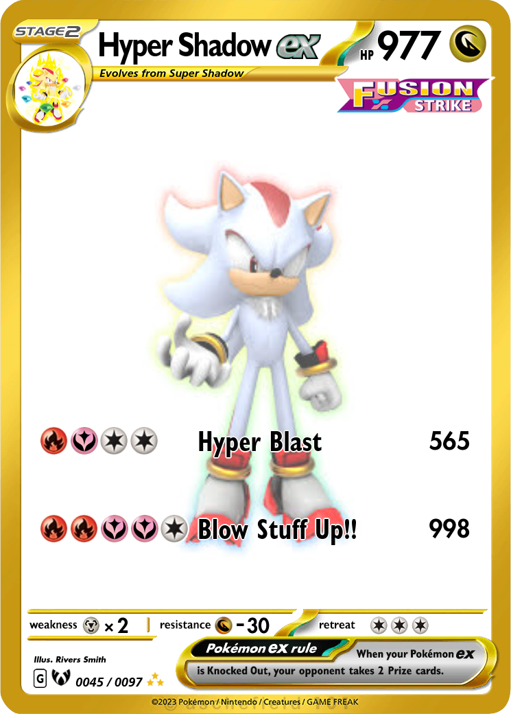 Hyper Shadow - rivrivrivers | Pokécardmaker.net