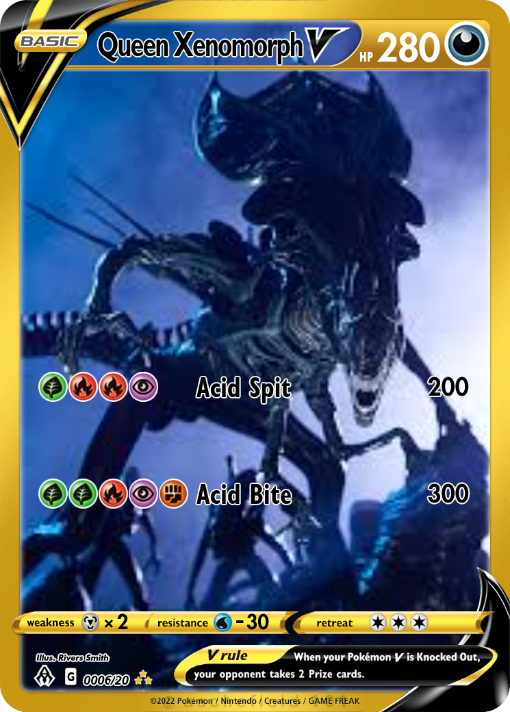 Queen Xenomorph - rivrivrivers | Pokécardmaker.net