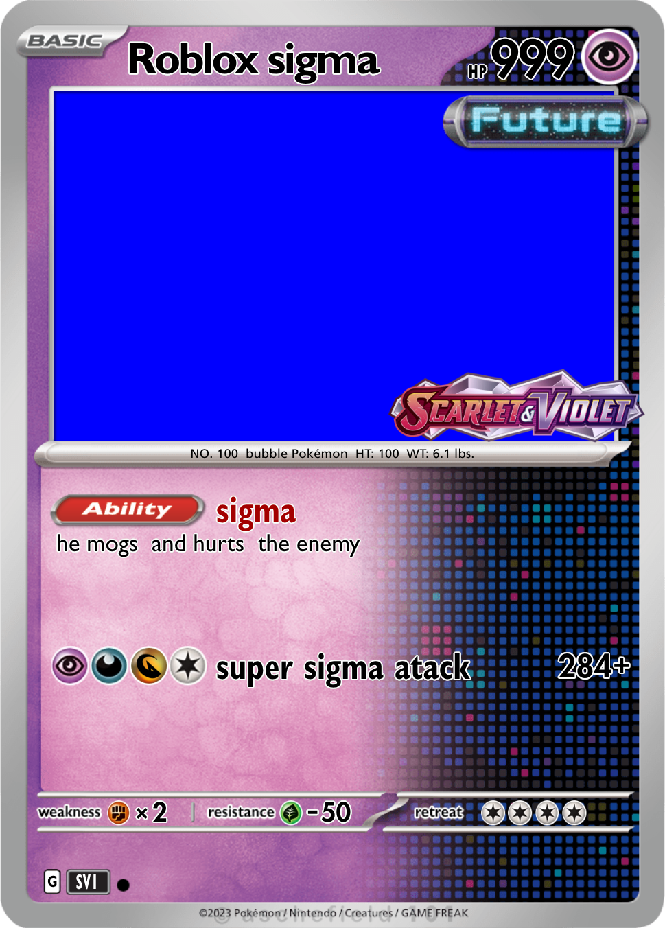 Roblox sigma - roblox1 | Pokécardmaker.net