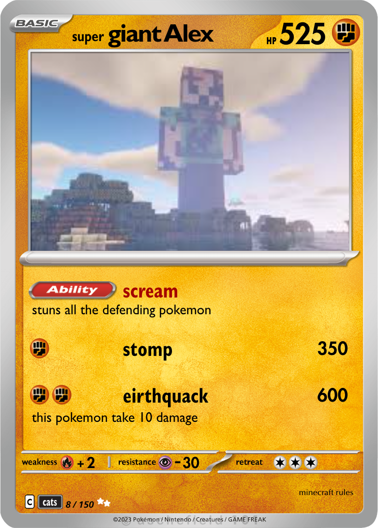 giant Alex - robo_kitty | Pokécardmaker.net