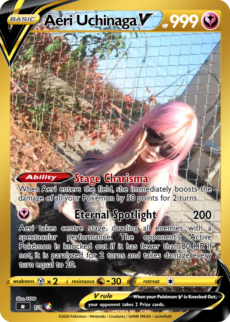 Aeri Uchinaga - rocket_puncher | Pokécardmaker.net