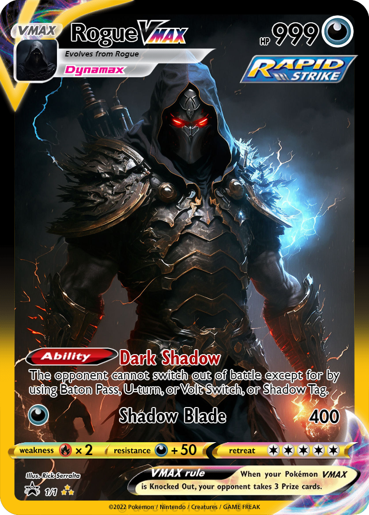 Rogue - roguestatus | Pokécardmaker.net