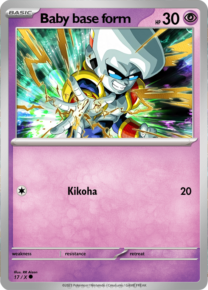 Baby base form - rrAizen | Pokécardmaker.net